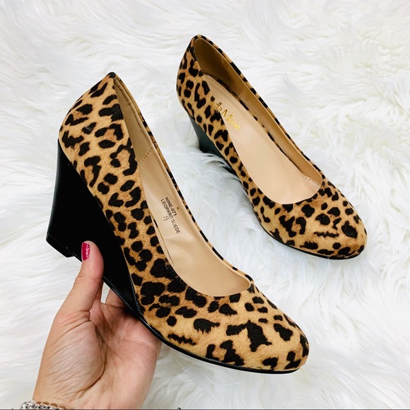 Shoes | Leopard Wedge | Poshmark